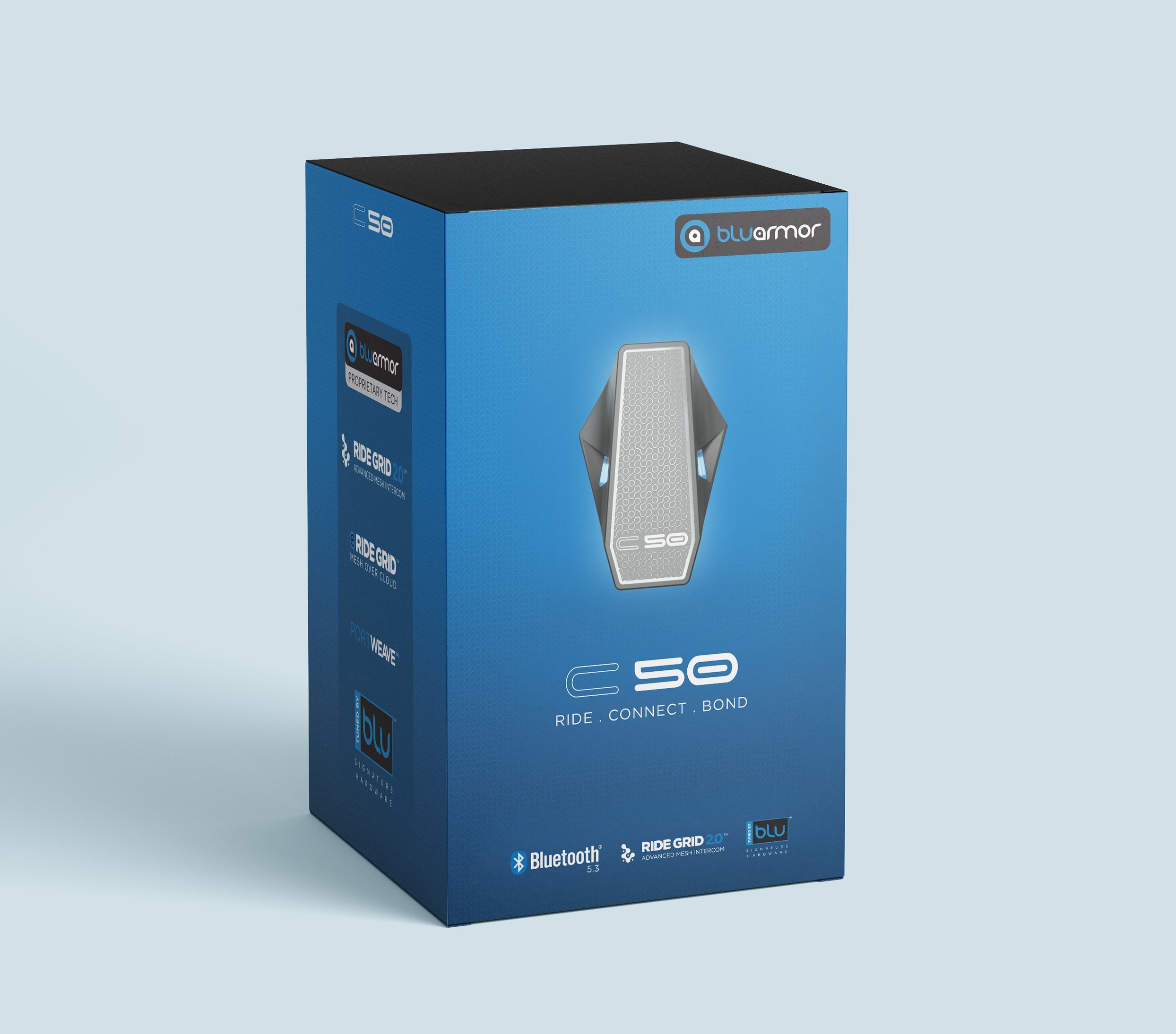 The BluArmor | Bluarmor | Helmet Coolers & Communication Device