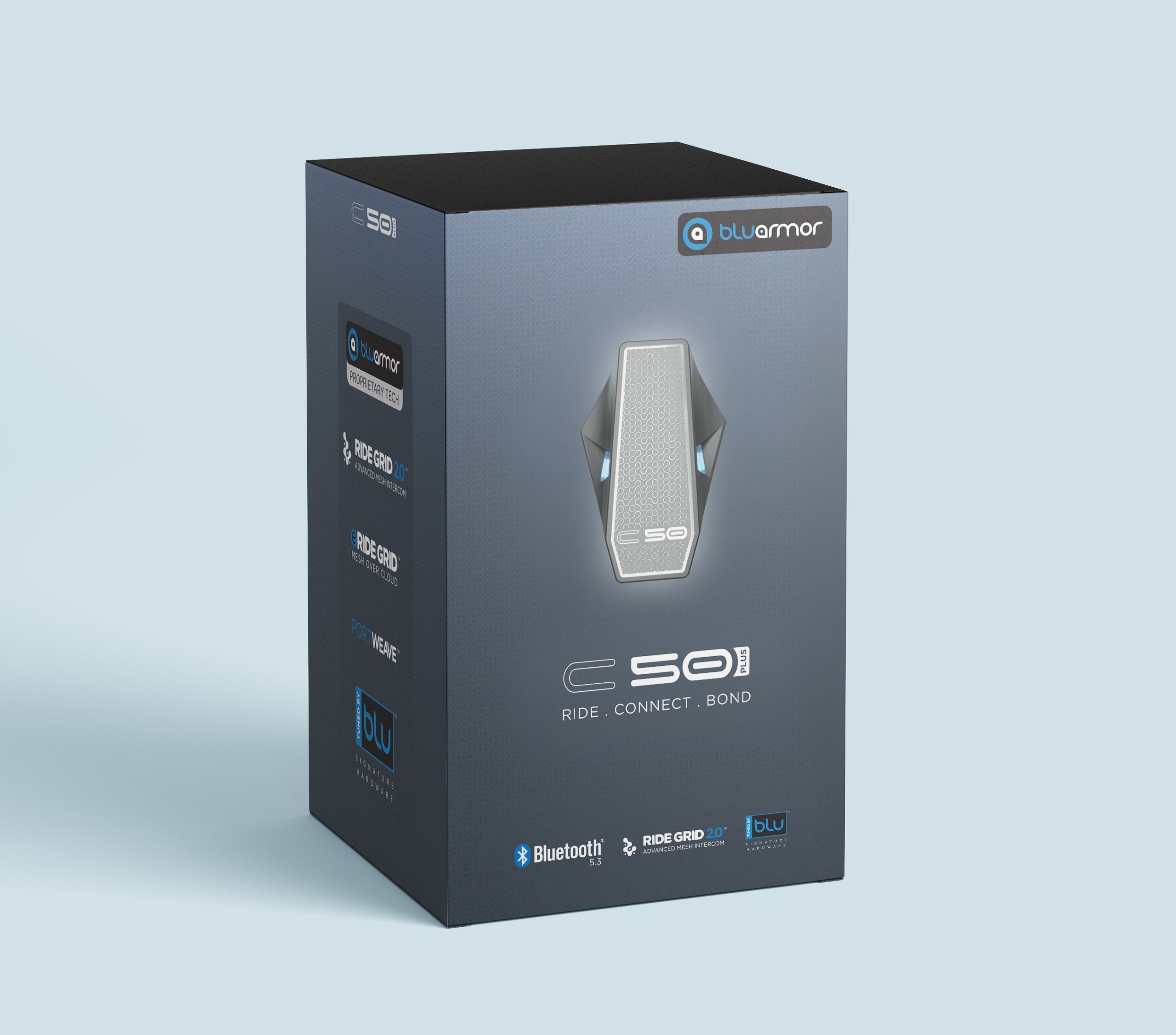 The BluArmor | Bluarmor | Helmet Coolers & Communication Device