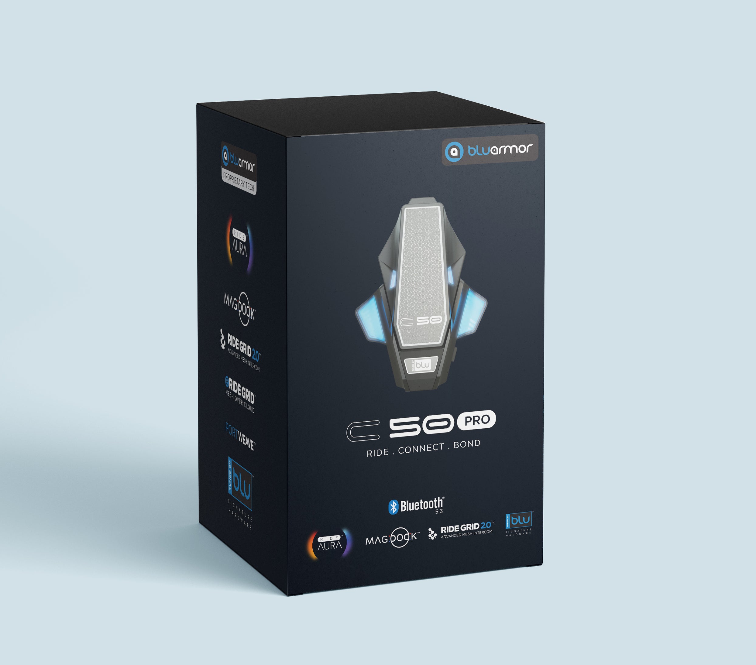 The BluArmor | Bluarmor | Helmet Coolers & Communication Device